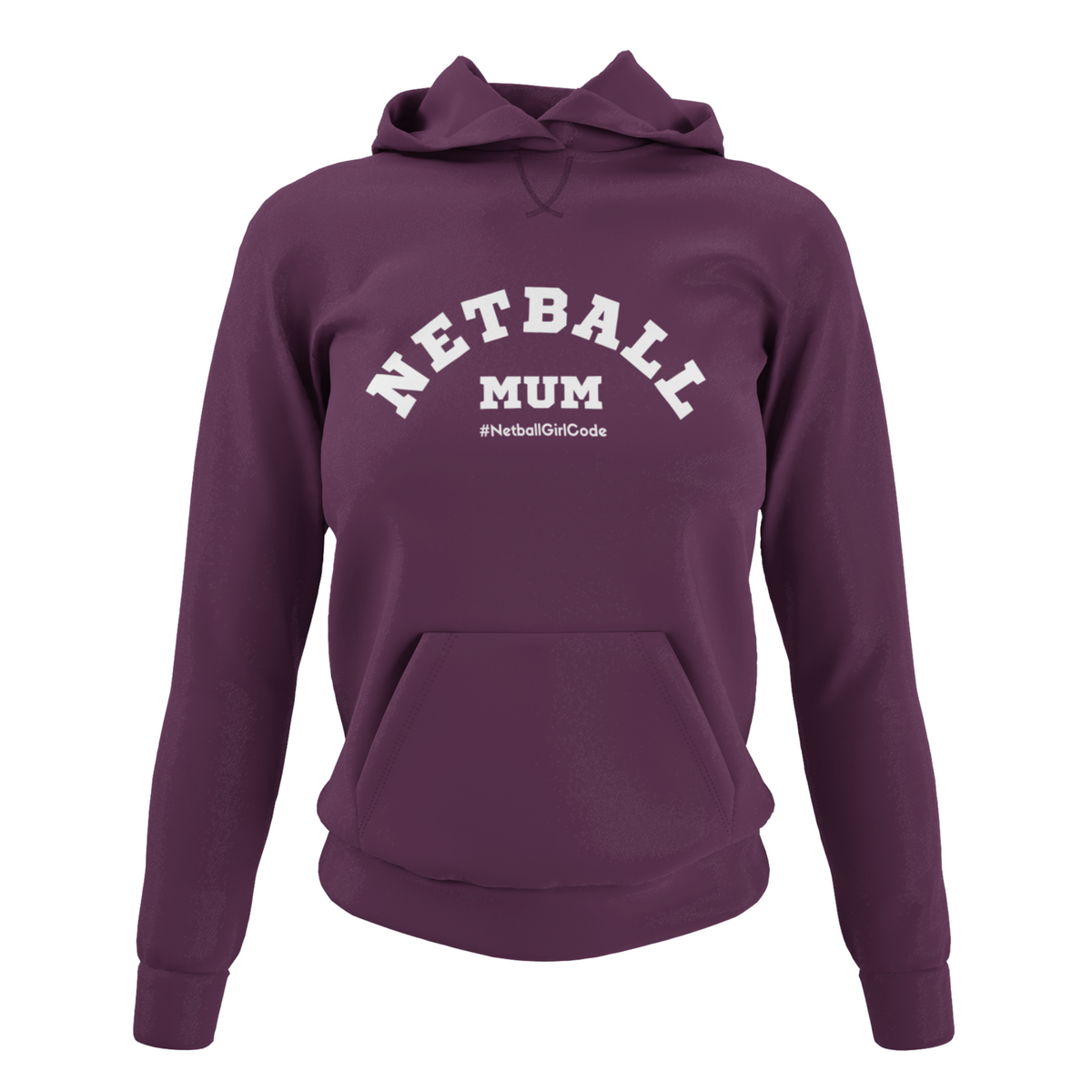 'Netball Mum' Hoodie for Women I Netball Gifts & Clothing
