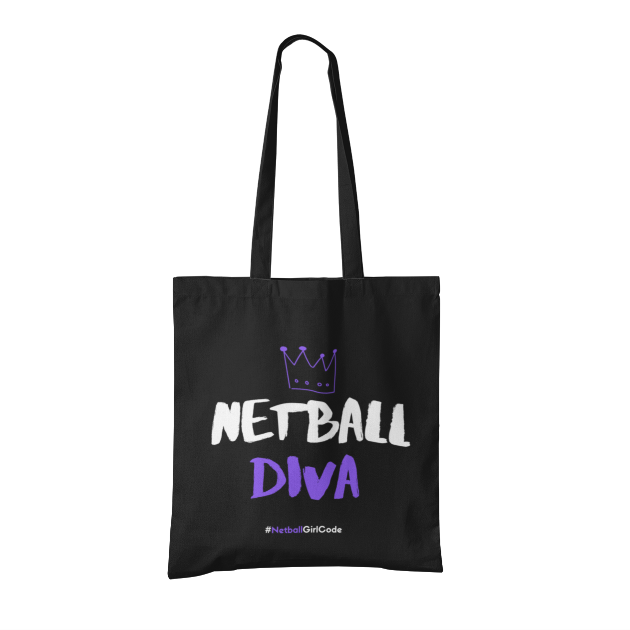 'Netball Diva' Shoulder Tote Bag I Netball Gifts & Clothing
